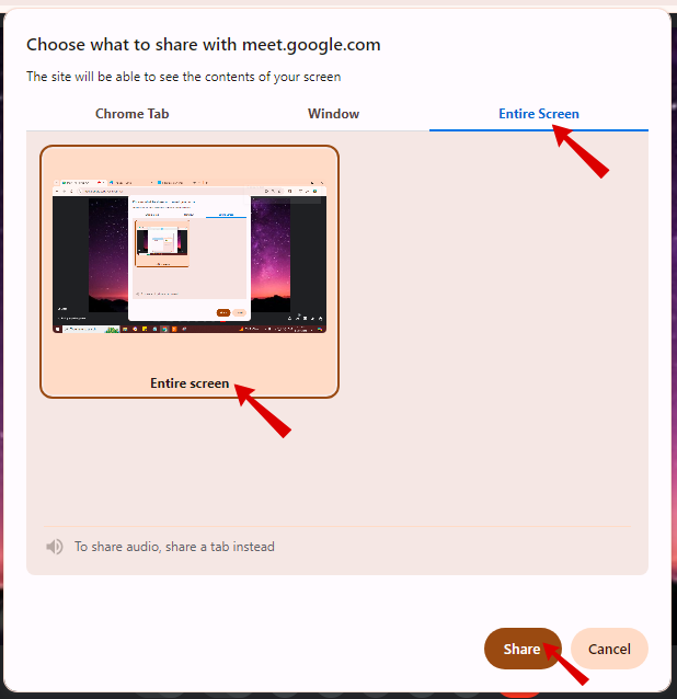 Share Audio on Google Meet: Step-by-Step Guide
